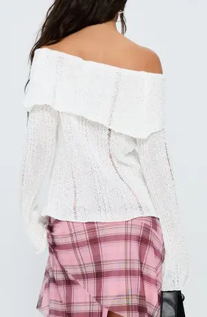 Princess Polly Off-the-shoulder Sweater