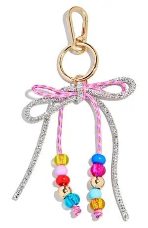 Baublebar Cord Bow Bag Charm - Pink Multi