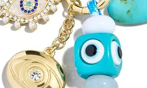 Baublebar Evil Eye Key Ring Bag Charm