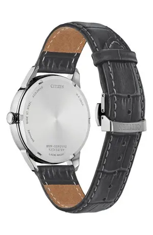 Citizen Eco-drive Leather Strap Watch