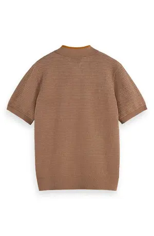 Scotch & Soda Structured Relaxed Polo - Amphora