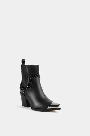 DANTE Leather Ankle Boots