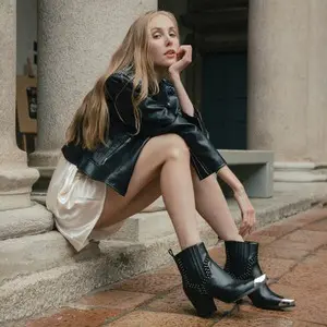 DANTE Leather Ankle Boots