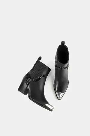 DANTE Leather Ankle Boots