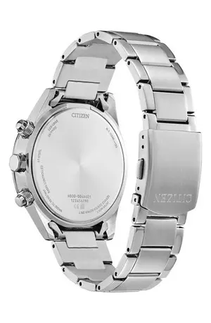Citizen Sport Luxury Atomic Timekeeping Bracelet Watch