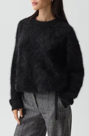 Theory Brushed Cashmere Sweater