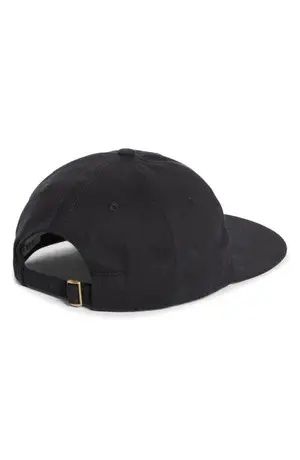 PHIPPS Star Logo Embroidered Baseball Cap - Washed Black