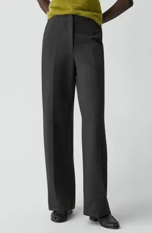 Theory Mélange Wide Leg Pants