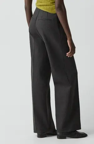 Theory Mélange Wide Leg Pants
