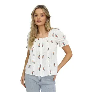 BELLE & BLOOM Wild Garden Floral Blouse