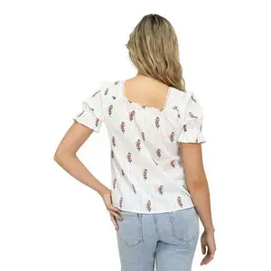 BELLE & BLOOM Wild Garden Floral Blouse