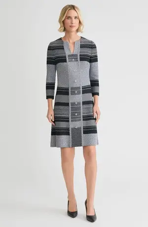 Ming Wang Sweater Dress Dresses