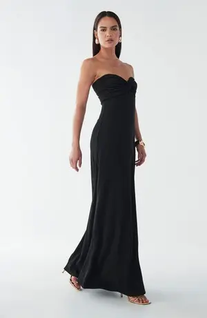 BWLDR Chase Maxi Dress - Black
