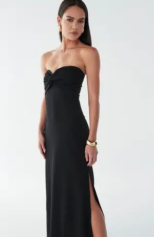 BWLDR Chase Maxi Dress - Black
