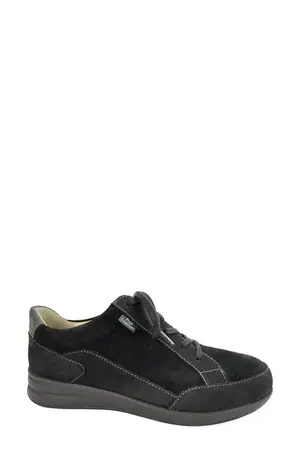 Finn Comfort Prato Sneaker - Black Dark Grey