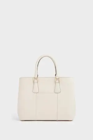 OSPREY LONDON The Adaline Leather Workbag - Dove