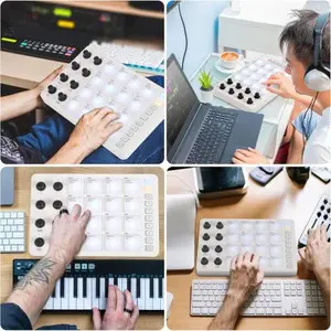 M-WAVE Bluetooth Midi Pad Controller16 Pads