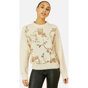 Yumi Long Sleeve Sweaters For Women