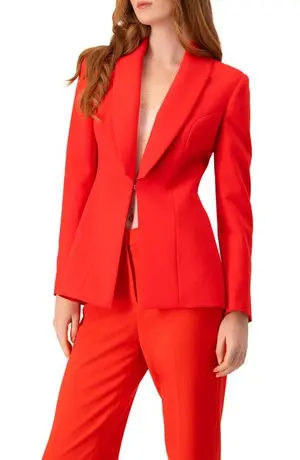 IVONNE Shawl Lapel Blazer