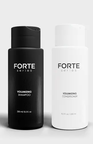 FORTE SERIES Volumizing Duo Shampoo & Conditioner Set - White