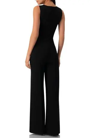 IVONNE Sleeveless Wide-leg Jumpsuit