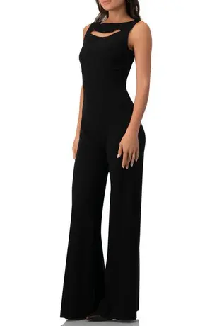 IVONNE Sleeveless Wide-leg Jumpsuit