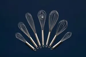 CUISIPRO 10 Inch Stainless Steel Balloon Whisk