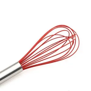 CUISIPRO 12 Inch Silicone Balloon Whisk - Red