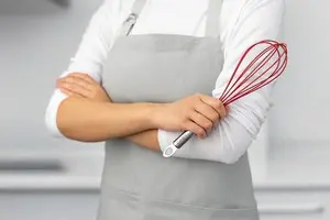 CUISIPRO 12 Inch Silicone Balloon Whisk - Red