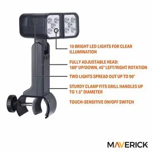 MAVERICK Fully Adjustable Led Grill Light