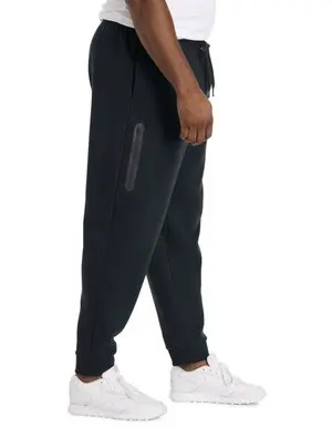 REEBOK Big & Tall Performance Tech Fleece Joggers - Black