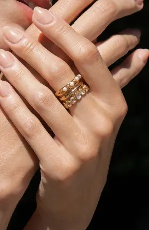 RETRO CHIC Aeolian Echo Ring