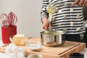 CUISIPRO 12 Inch Stainless Steel Balloon Whisk Ball Solid Handle