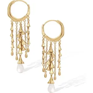 RETRO CHIC Aeolian Echo Tassels Earrings - Gold