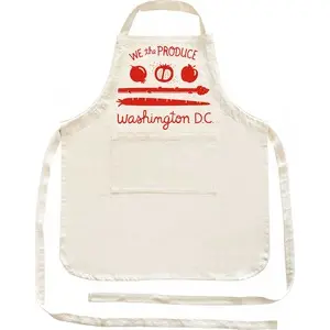 THE NEIGHBORGOODS Dc Flag Apron - Beige