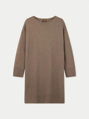 Taupe Knit Day Dresses