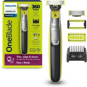 PHILIPS NORELCO Oneblade 360 Face + Body - Silver
