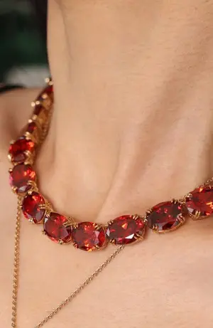 RETRO CHIC Cherry Glow Necklace
