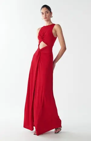 ST MRLO Malia Maxi Dress - Red