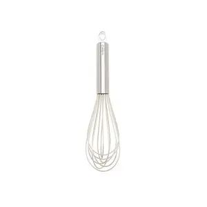 CUISIPRO 10 Inch Silicone Balloon Whisk - Silver