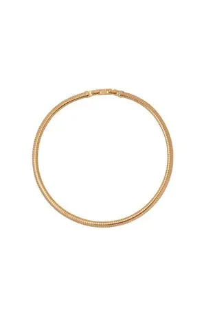 RETRO CHIC Minimalist Choker - Gold