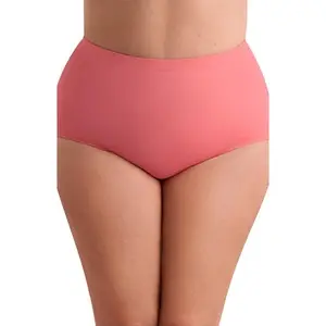 SHAPESOLVER Brief Swimsuit Bottom Coral