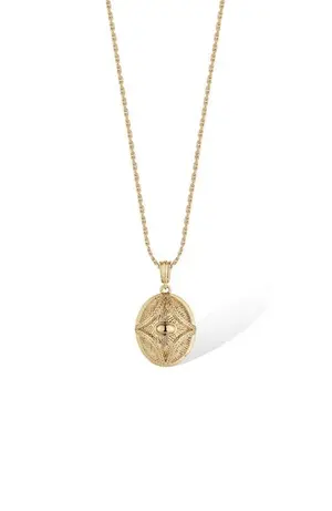 RETRO CHIC Egypt Eye Medallion Necklace