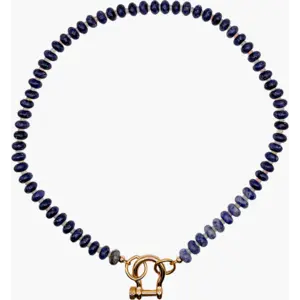 SHOP SPICY DAN Sodalite And Opal Beaded Necklace - Blue