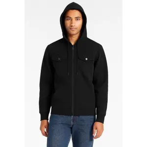 BENBEN Two Heavyweight Zip Hoodies - Charcoal/navy