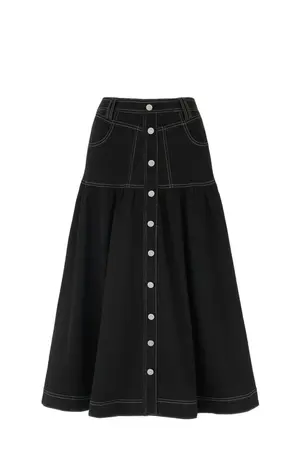 BY TESS COLLECTION Noelle A-line Midi Skirt