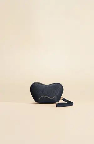 OLEADA Mini Le Coeur Pouch - Indigo