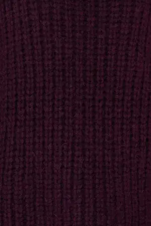 SSKEIN Sylvie Handknit Pullover - Aubergine