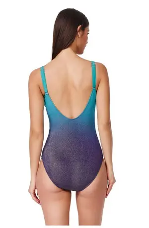 GOTTEX Dream Ombre V Neck One Piece - Multi-blue