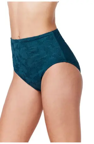 GOTTEX Jolene Textured High Waist Swim Bottom